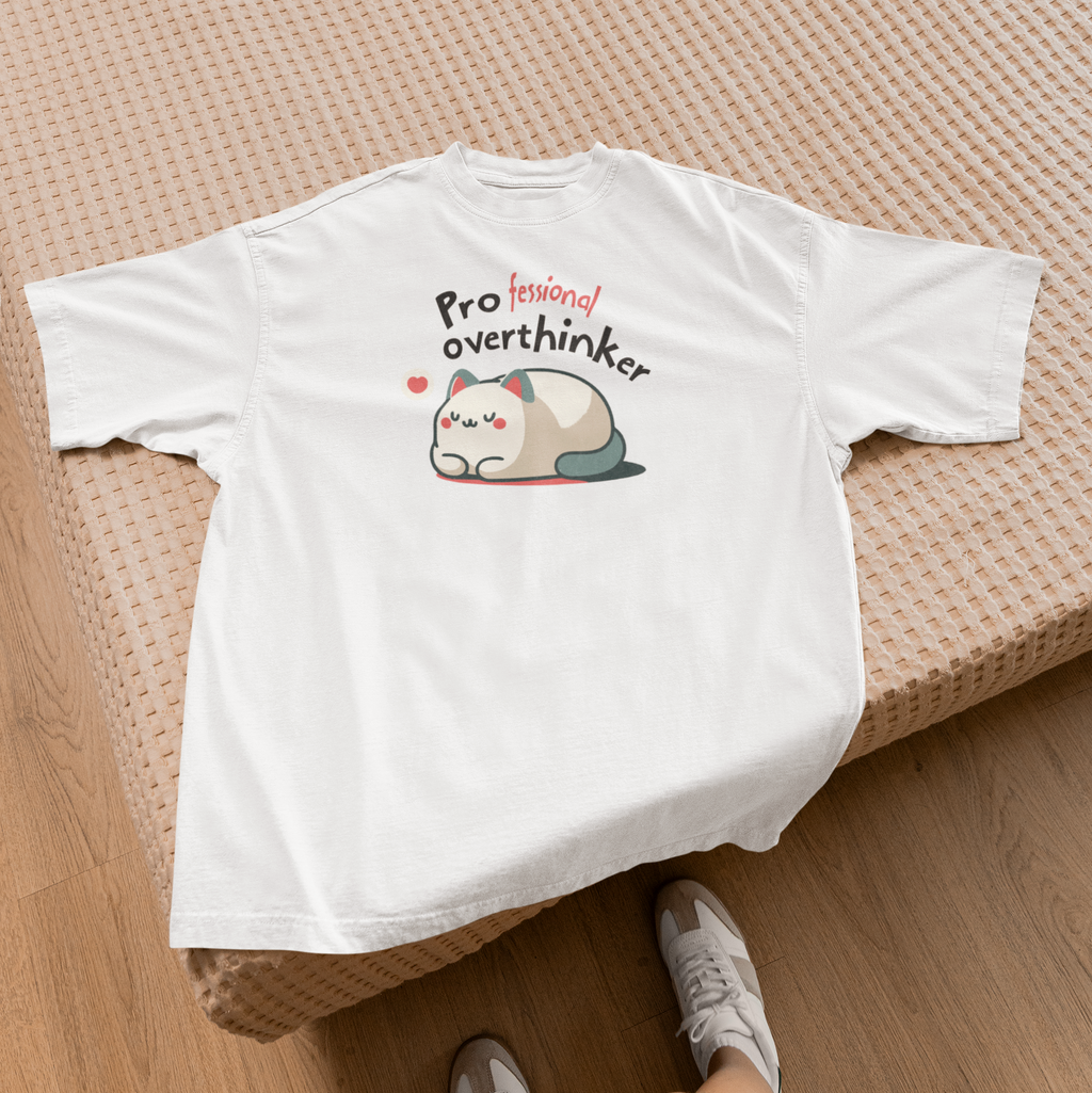 Professional Procrastinator Tee – White – Hearts A Plenty Apparel